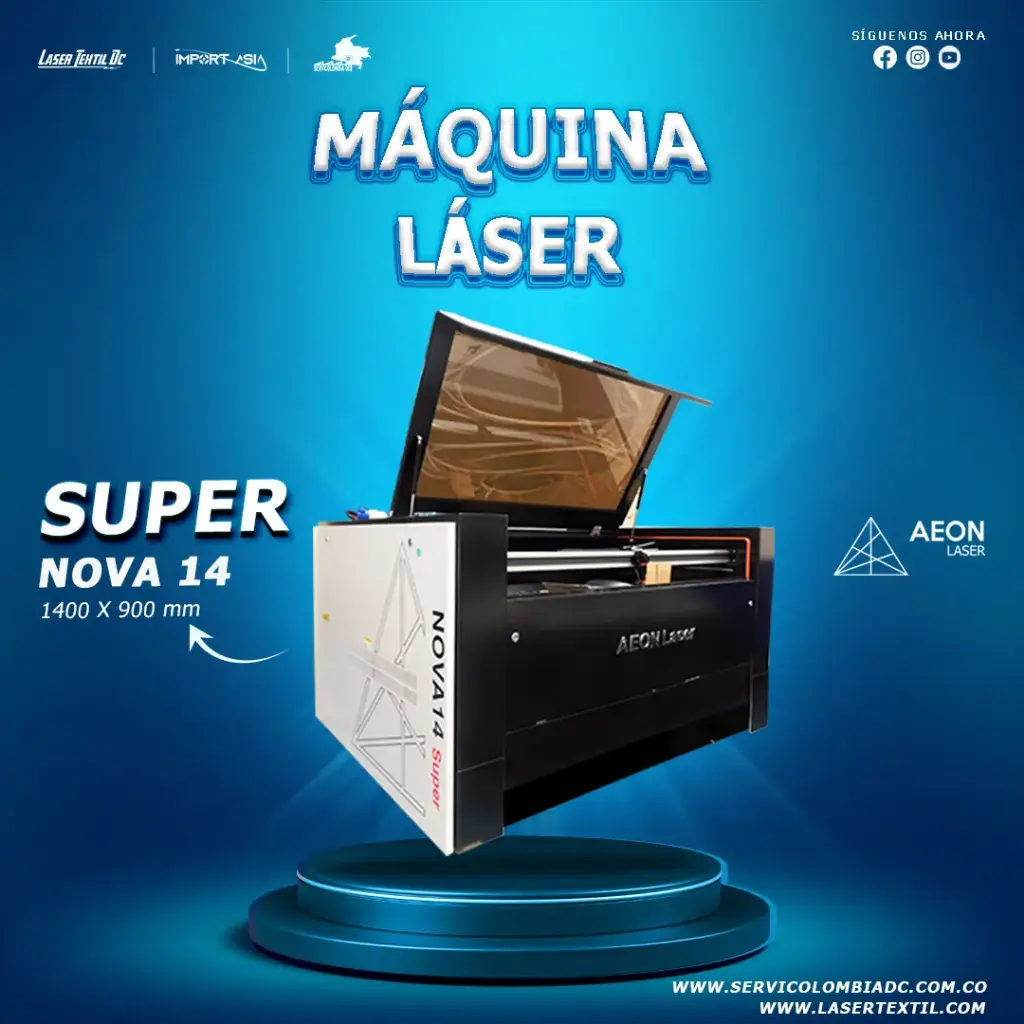 Máquina láser CO2 AEON Super Nova 14 | IMPORT ASIA