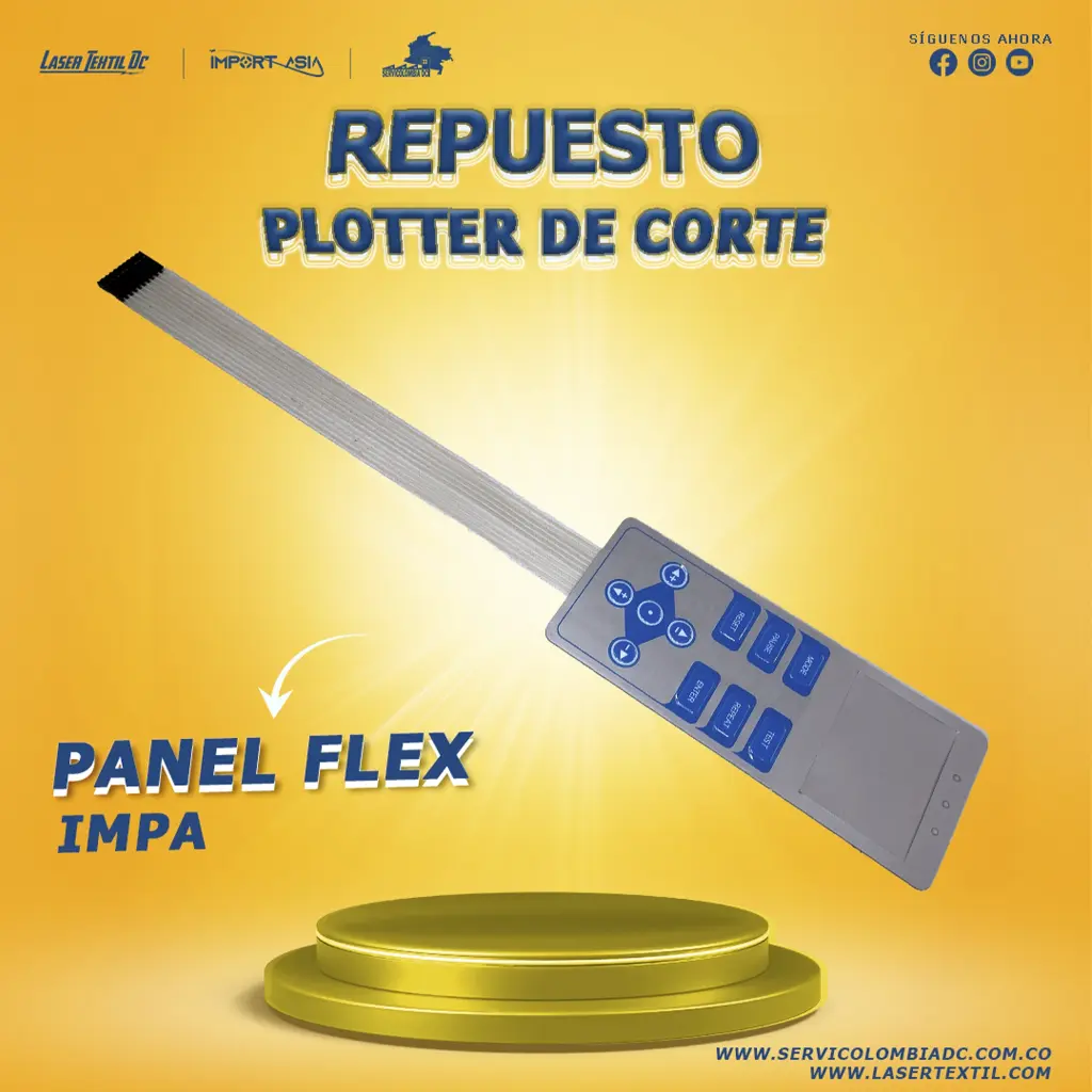 Flex para plotter de corte IMPA Teneth | IMPORT ASIA
